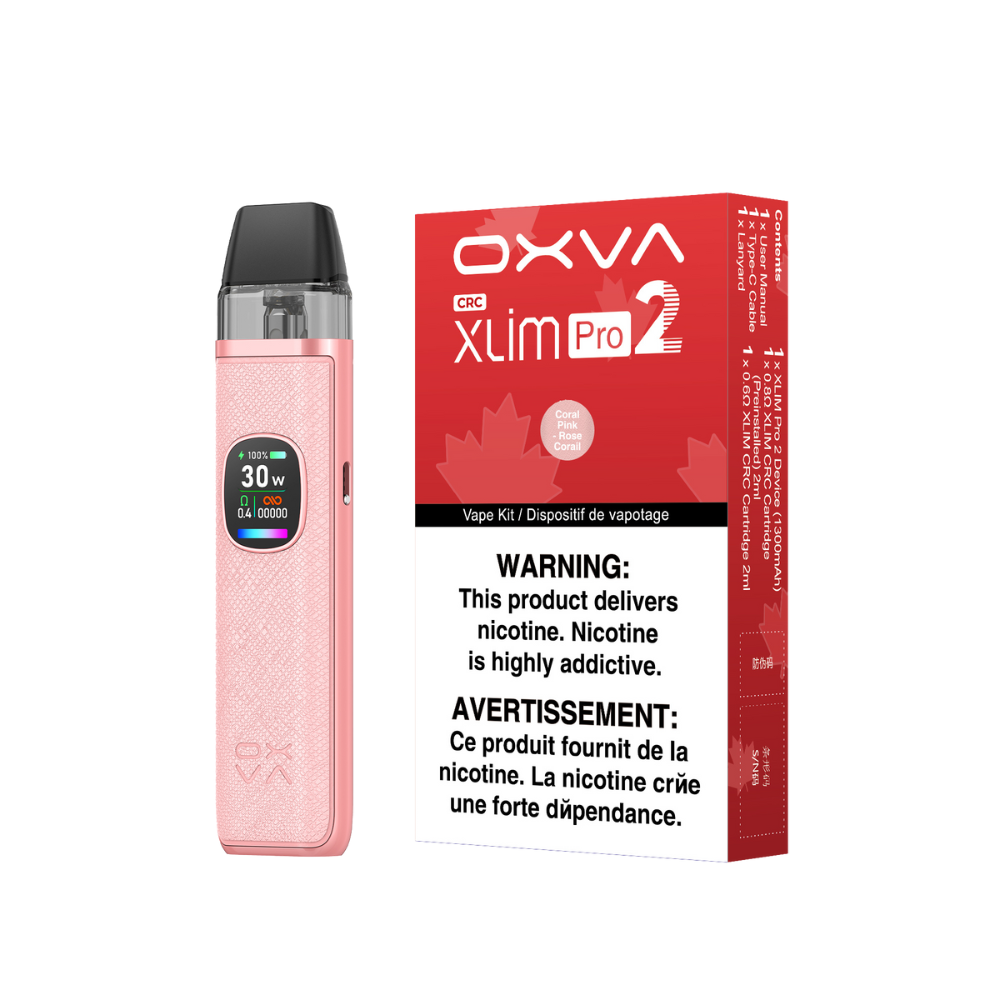 OXVA XLIM PRO 2 POD KIT [CRC] - Coral Pink – Nimbus Distro