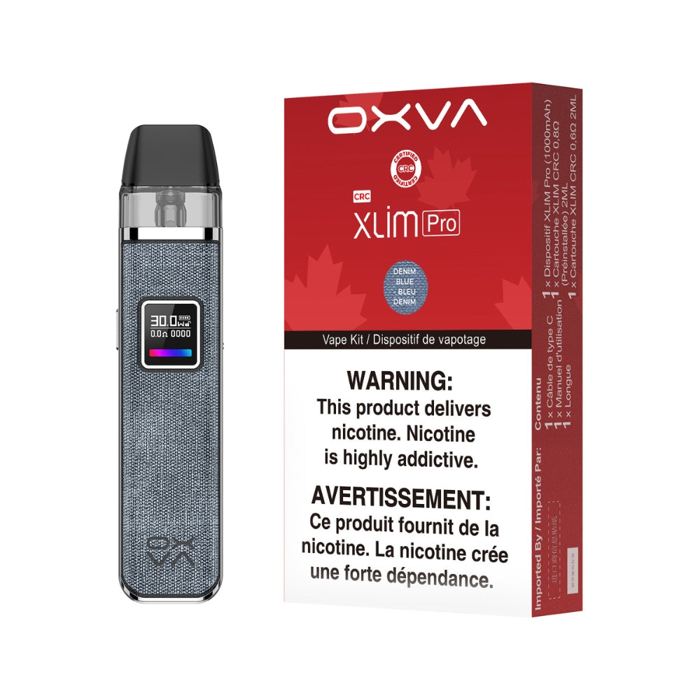 OXVA XLIM PRO POD KIT [CRC] - Denim Blue – Nimbus Distro