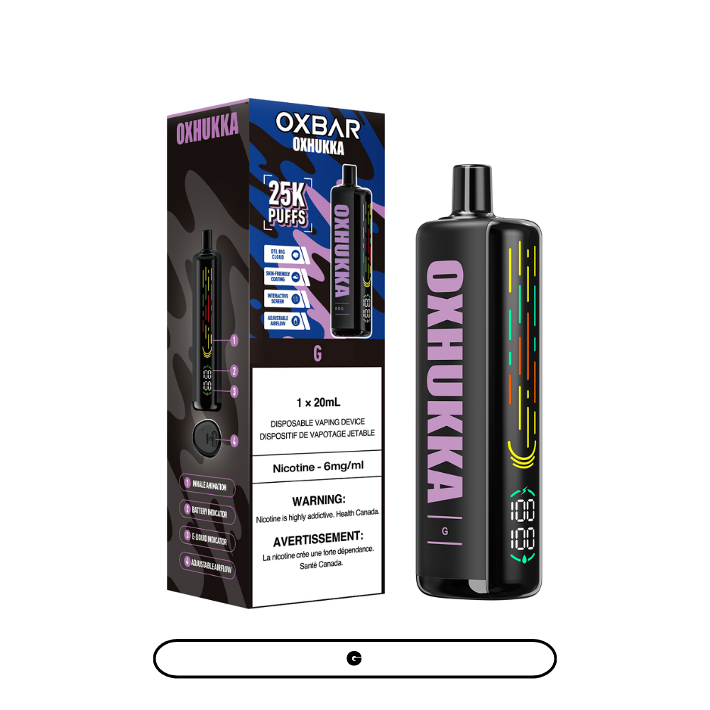 Oxbar Oxhukka- G (4pc/Carton) [Federal] – Nimbus Distro