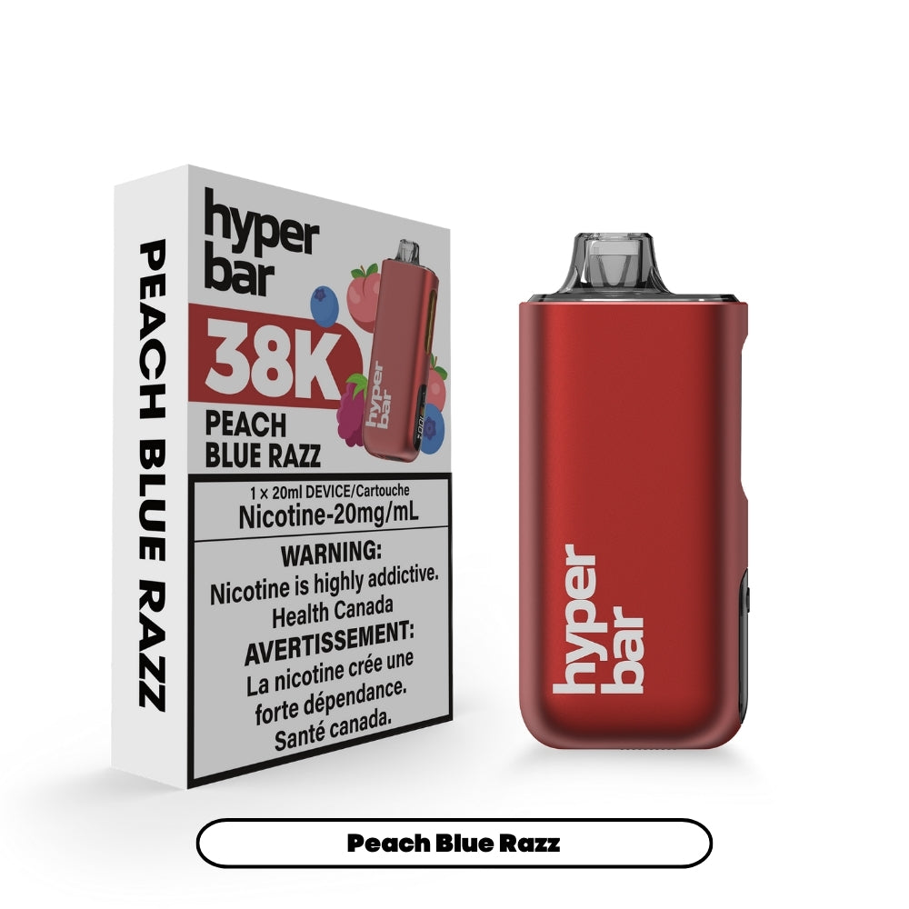 Hyperbar BE38000 | High-Capacity Disposable Vapes Canada [Federal ...
