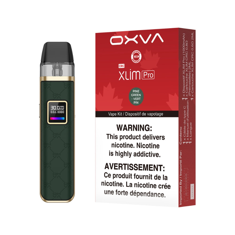 OXVA XLIM PRO POD KIT [CRC] - Pine Green – Nimbus Distro