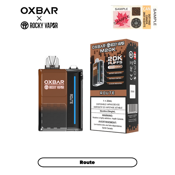 Rocky Vapor Oxbar M20K - Route