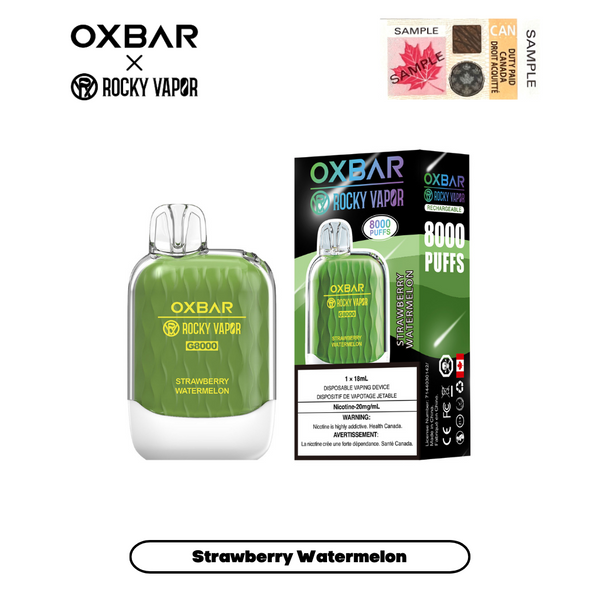Rocky Vapor Oxbar G-8000 - Strawberry Watermelon